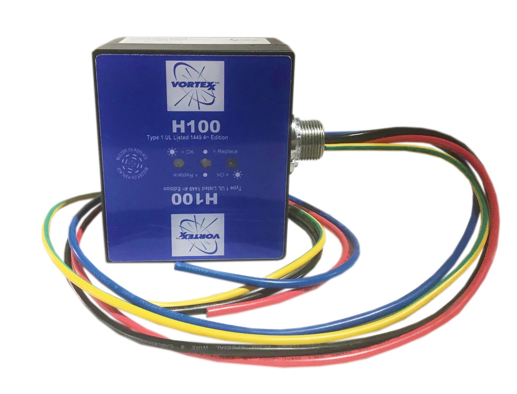 LED PANEL SURGE PROTECTOR 480V 20kA 3-PHASE DELTA NEMA 4X LED/AUDIO ...